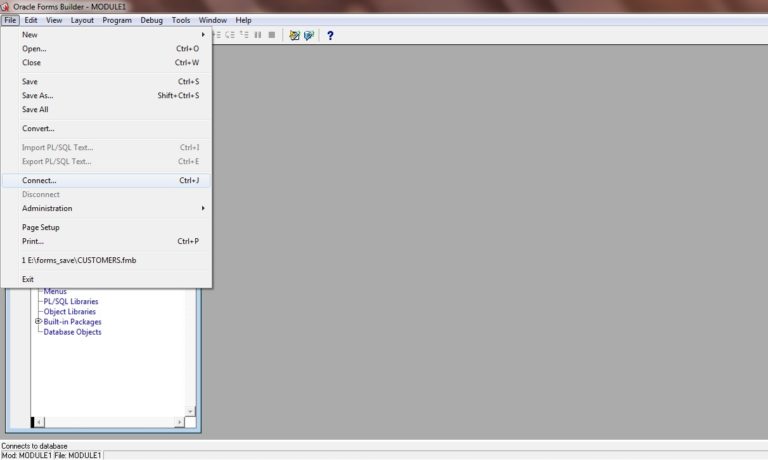 Tutorial Connect Oracle Forms 11g To Database 11g Coder Tutorial